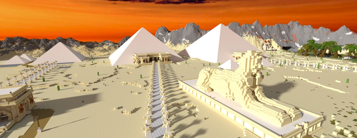 Minecraft Ancient Egypt Pyramid Age Of Egypt – Premium 3D Models And